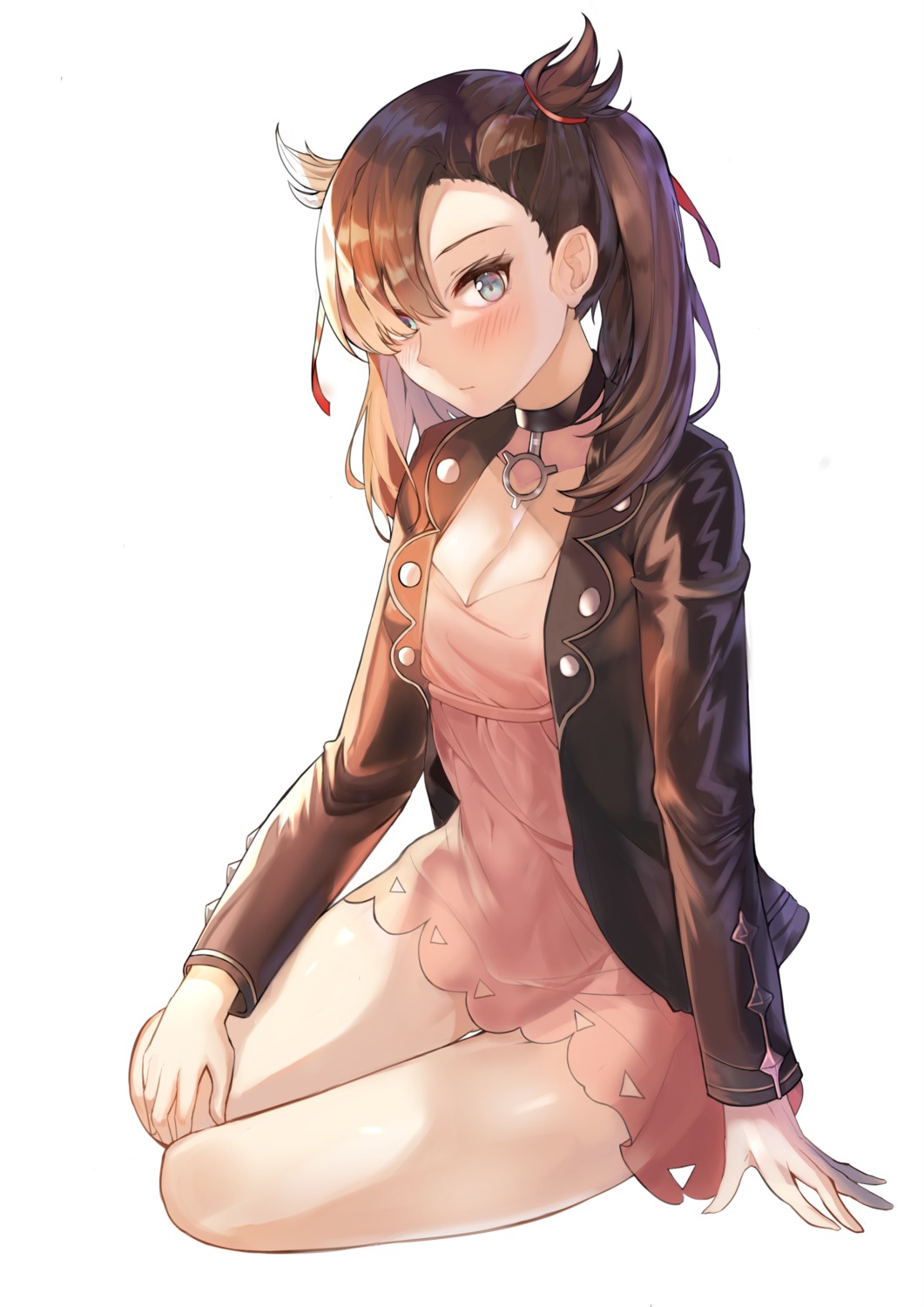 manu (pixiv41646715) pokemon pokemon sword and shield mary (pokemon) cleavage dress | #952732 ...